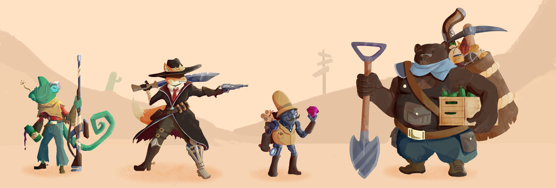 ArtStation - The Adventurers