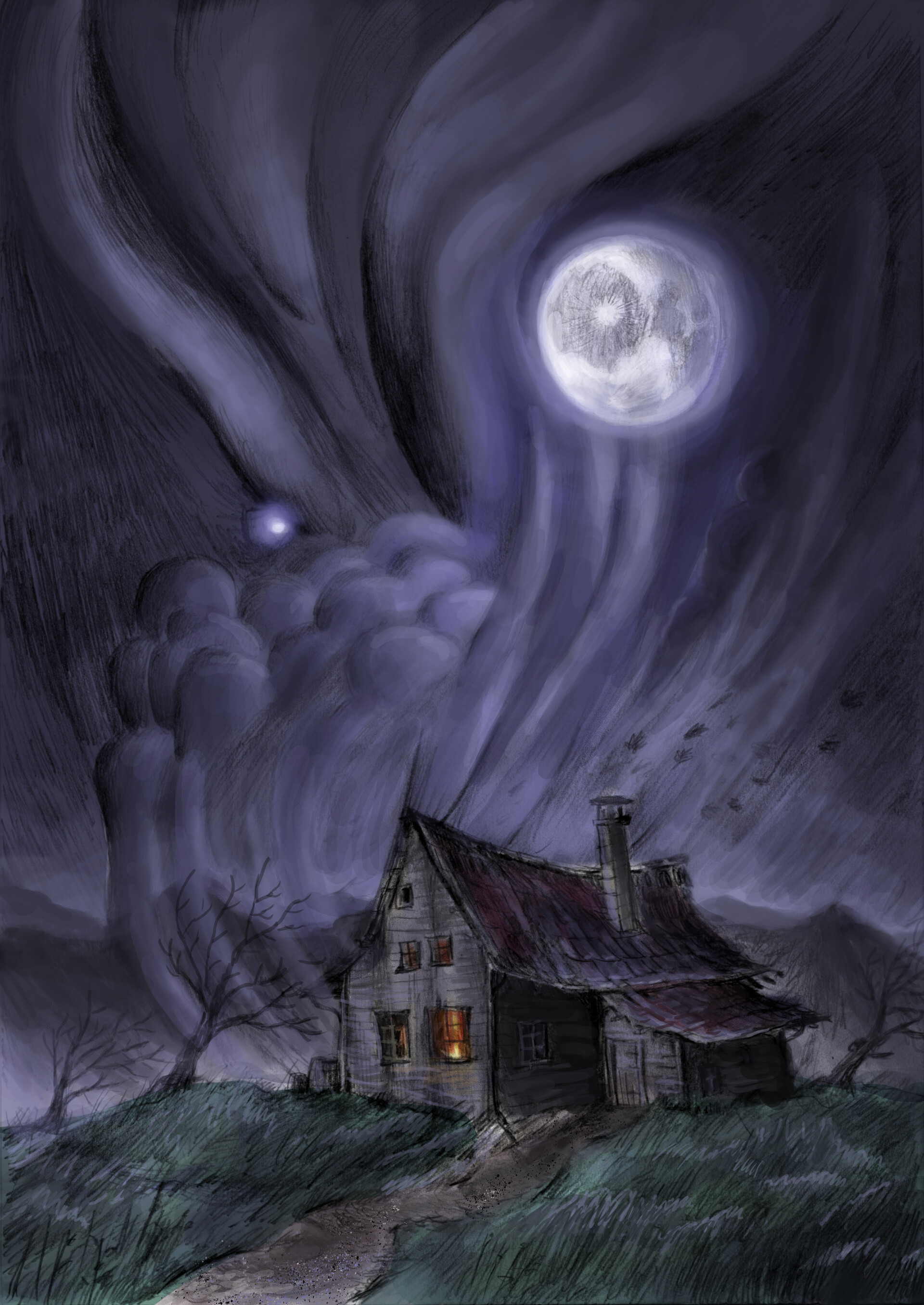 ArtStation - The Eye of the Devil