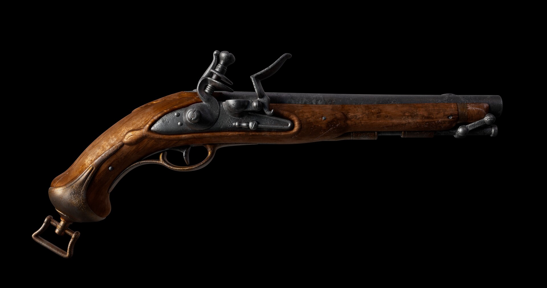 ArtStation - Pistol - Realistic Texturing