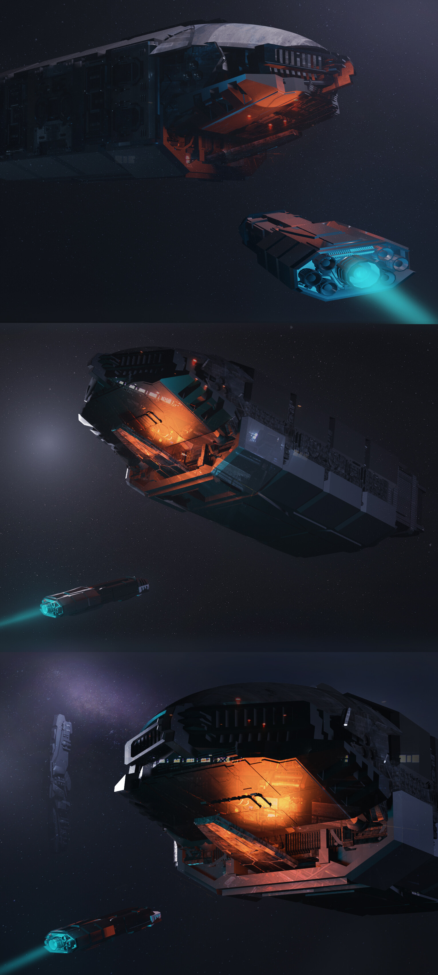 G-Hamm - bentusi ship for modiphius Entertainment