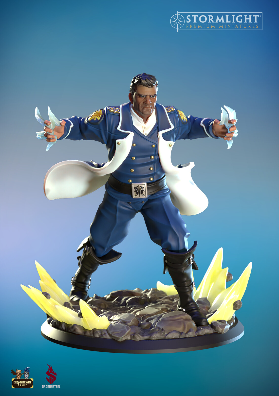 Iurie Barbaneagra - Stormlight Archive Miniatures: Bondsmith Dalinar ...