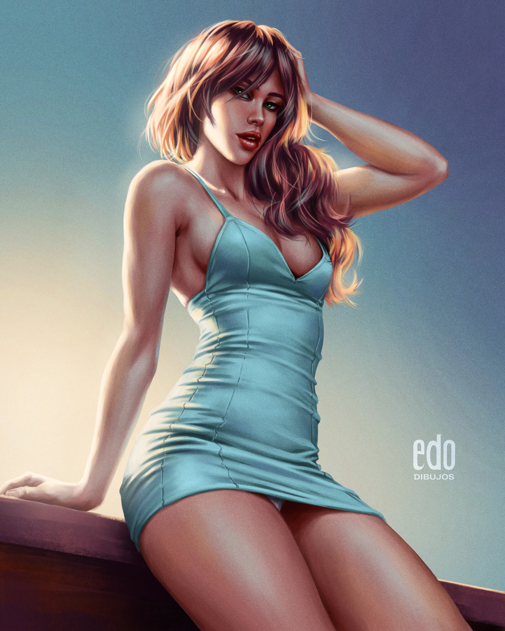Artstation Sexy Dress