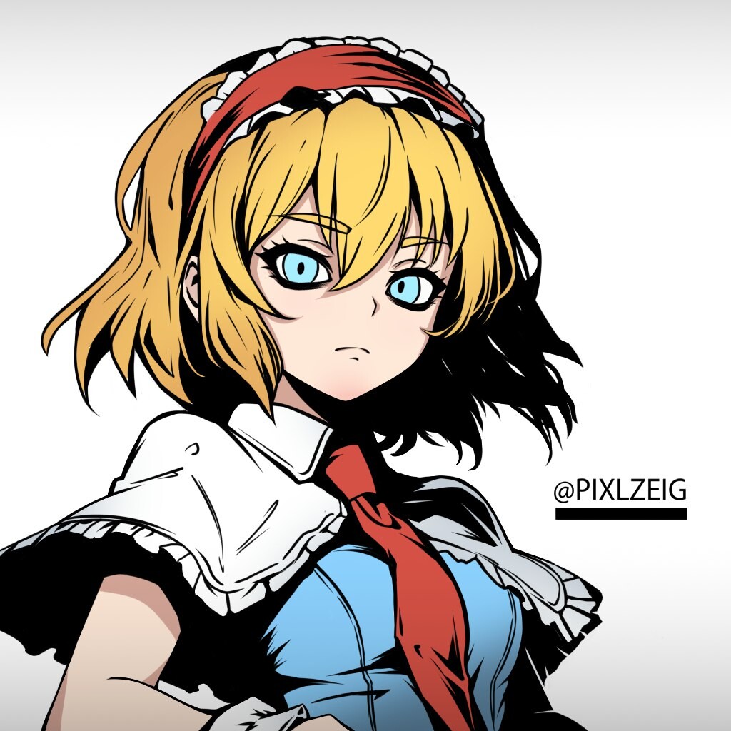 ArtStation - Fanart Alice Margatroid