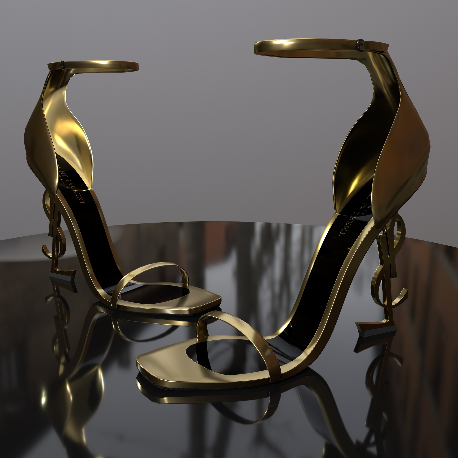 ArtStation - YSL Heel