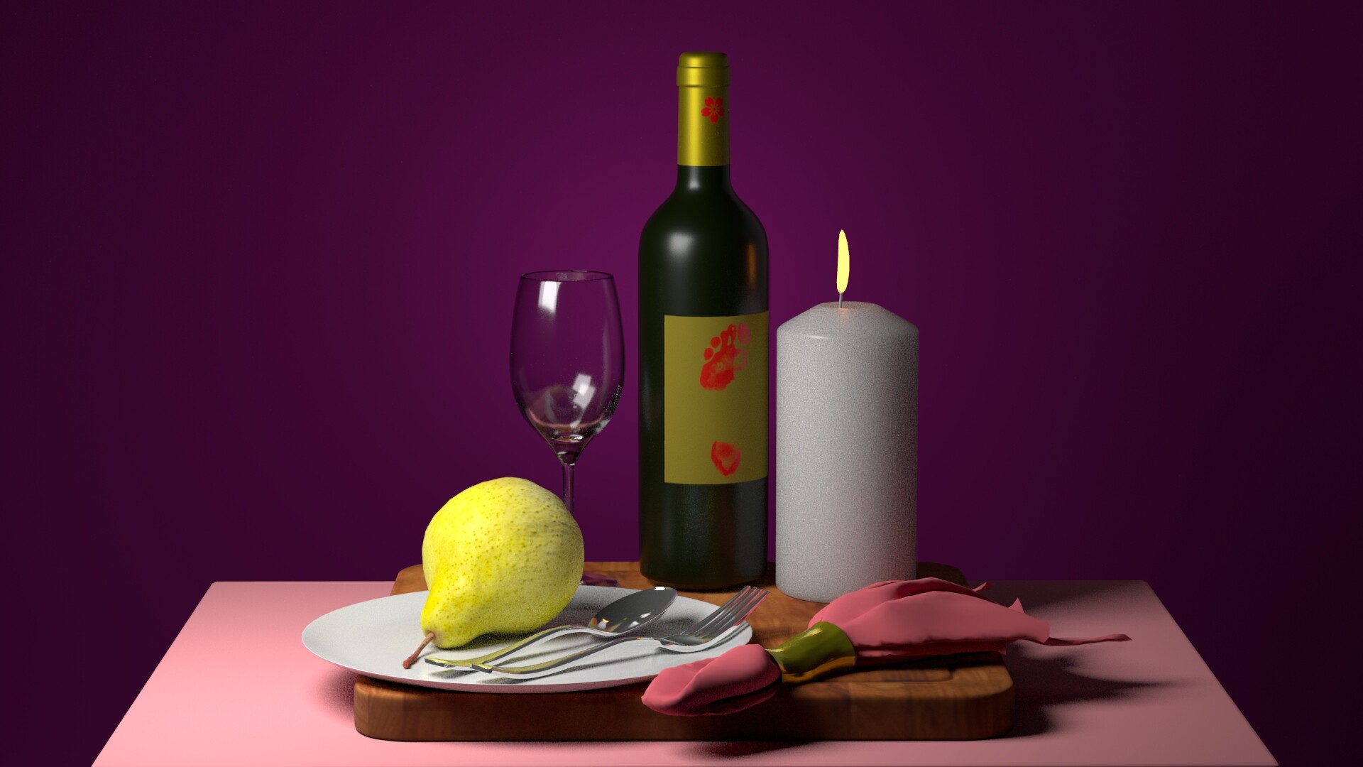 ArtStation - Wine Dinner