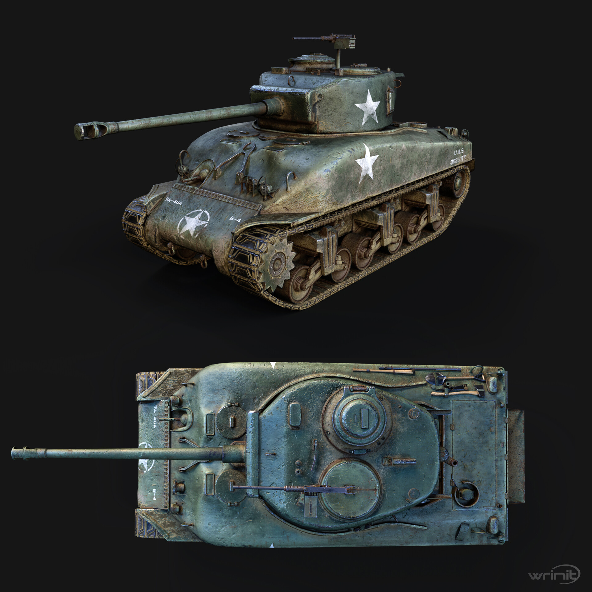 ArtStation - Game ready Tank