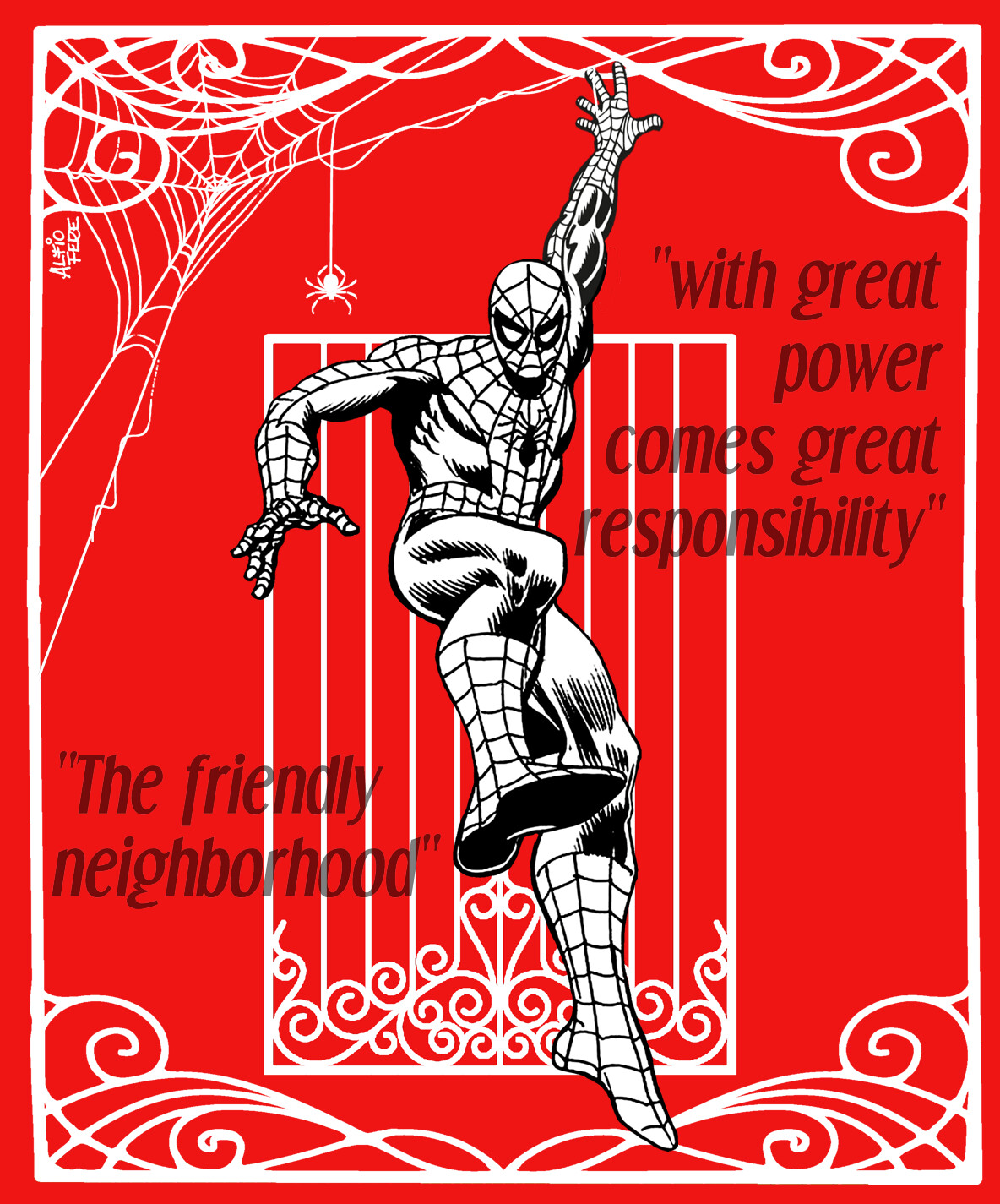 ArtStation - Spiderman, the friendly neighborhood