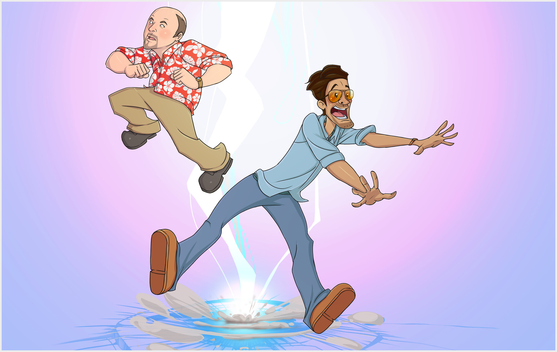 ArtStation - Really? No, Really?? Podcast Intro Art