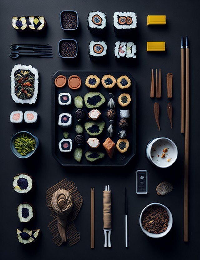 InterlinkedAI - Knolling Layouts of Popular Films and Fiction