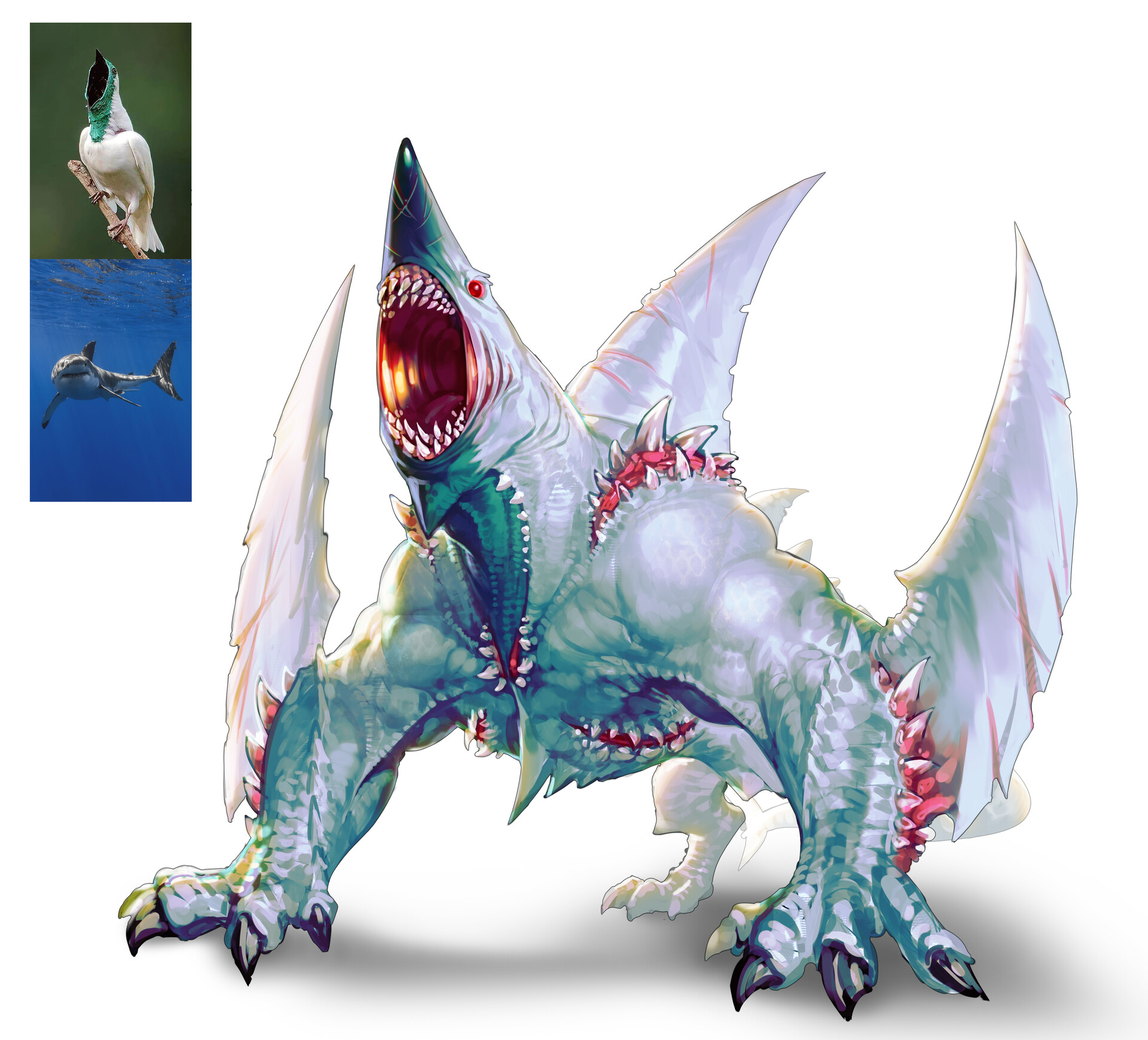 ArtStation - Shark Creature