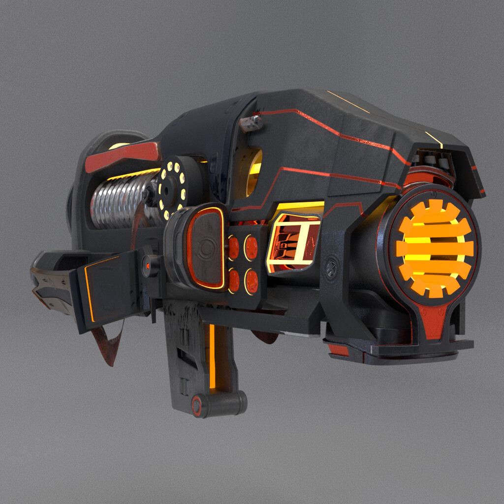 ArtStation - Sci-Fi RayGun
