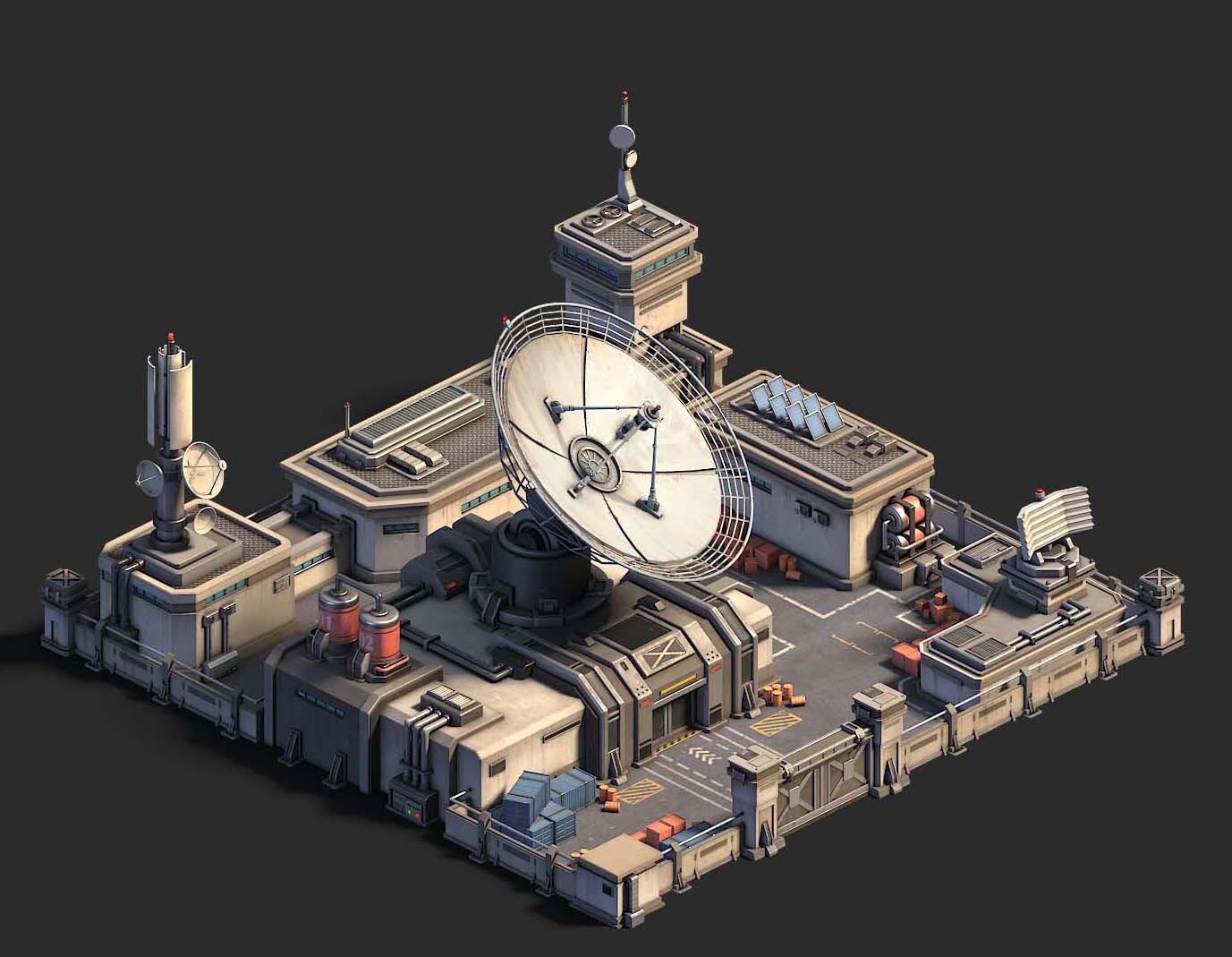 ArtStation - Radar station