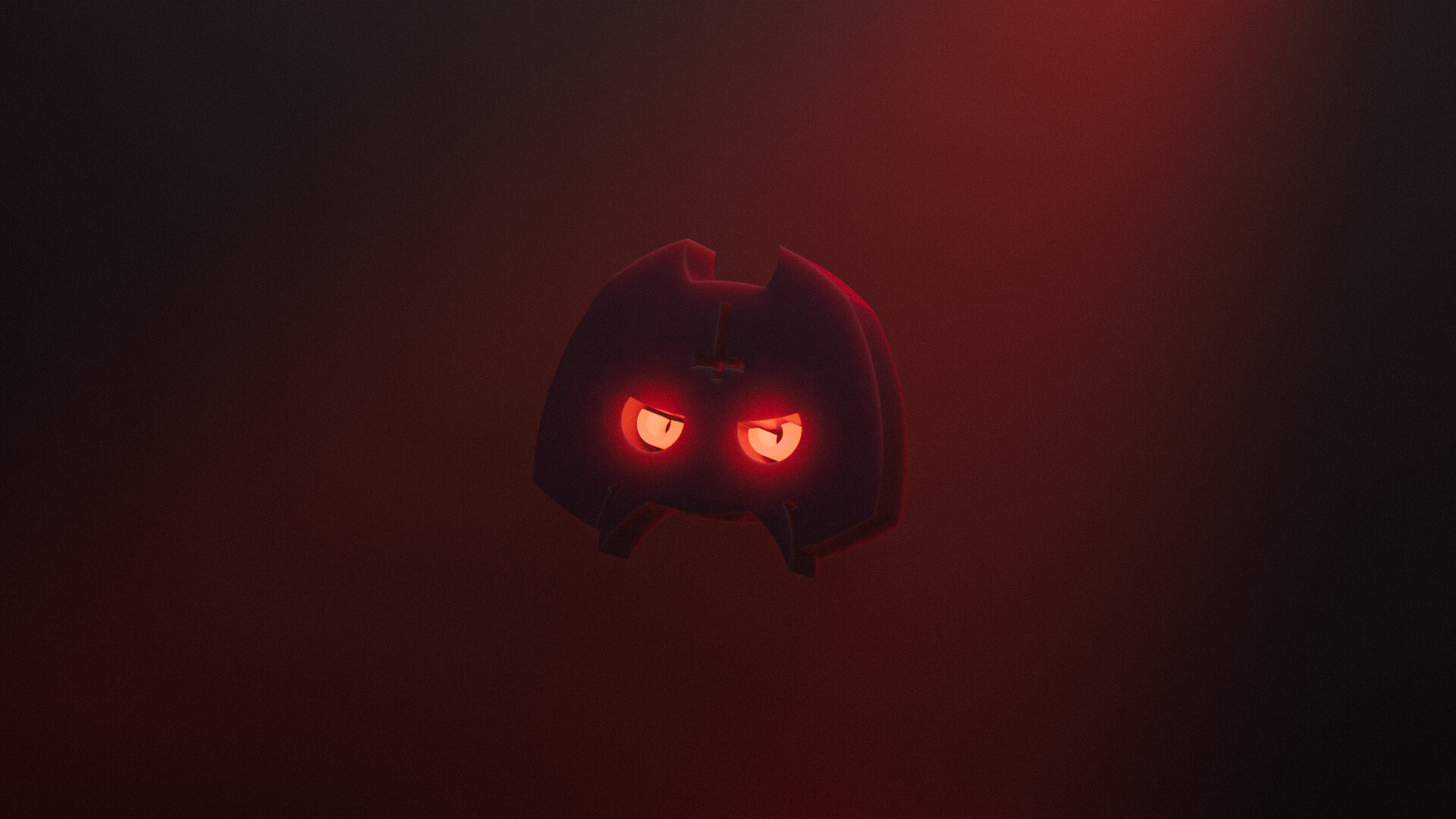 ArtStation - Logo Discord en version Halloween (en 3D) • 2023