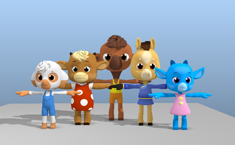 ArtStation - Zuzu's friend