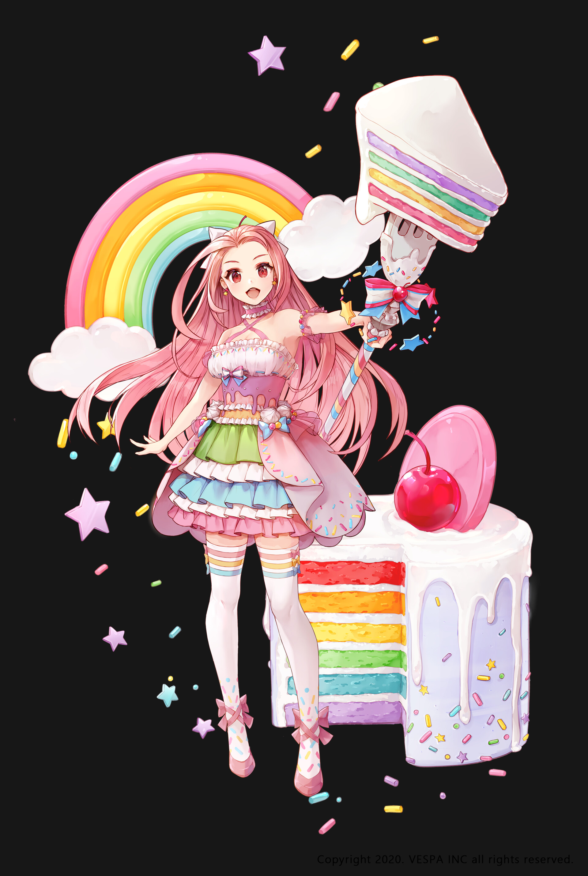 Ji Yu lee - King's Raid - Cleo dessert costume