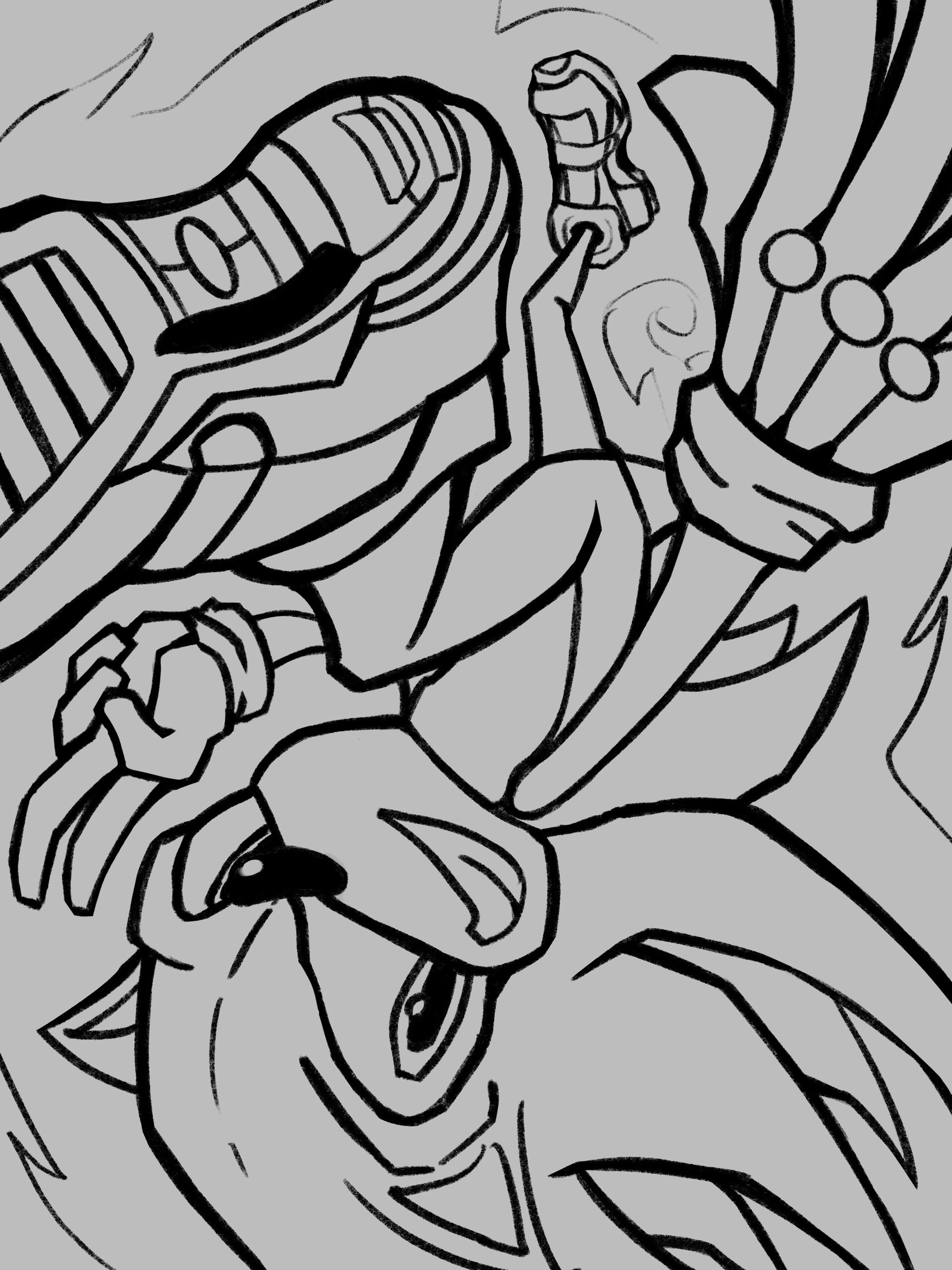 sonic storm coloring pages