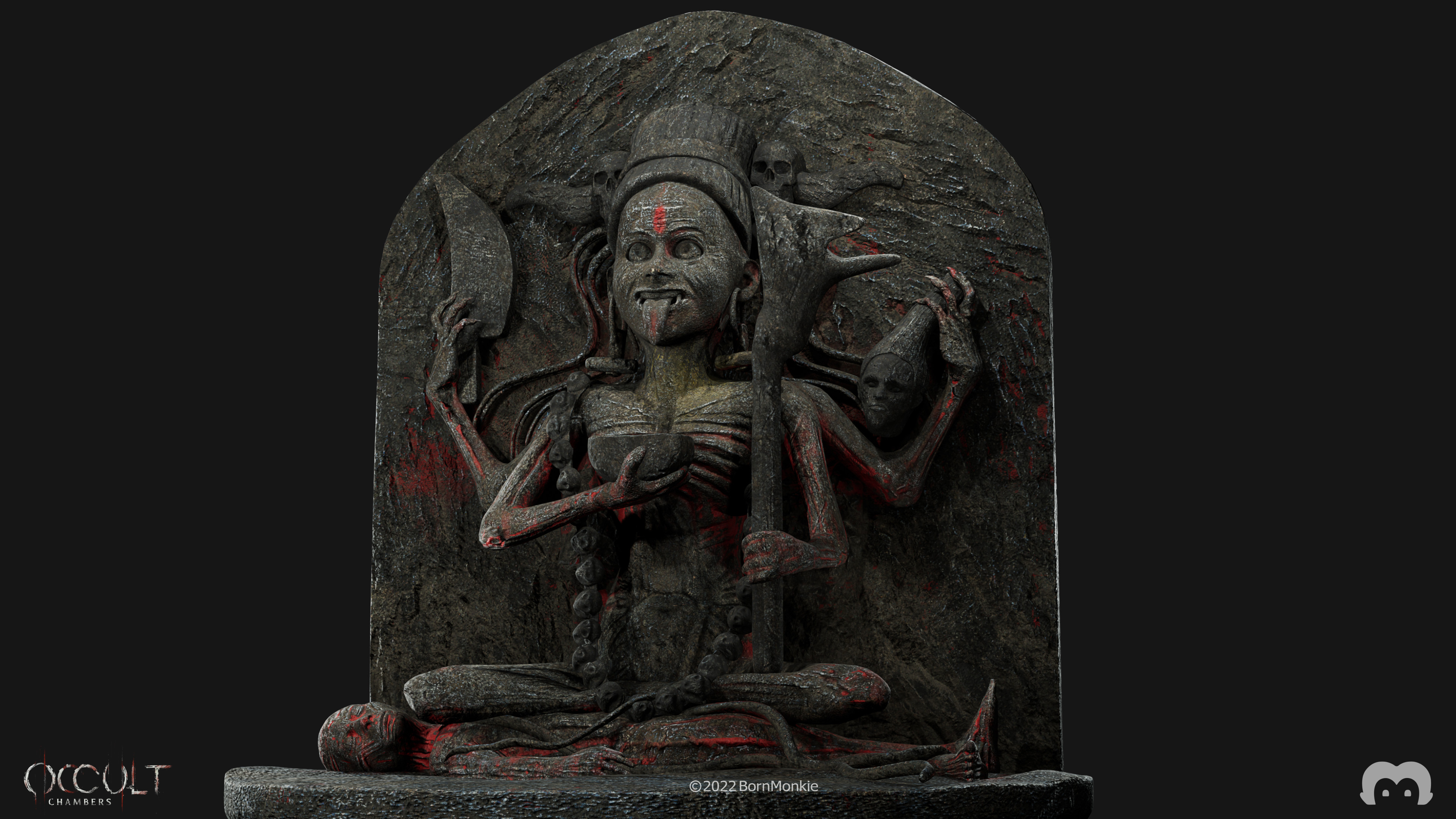 BornMonkie - Goddess Kali - Occult Chambers