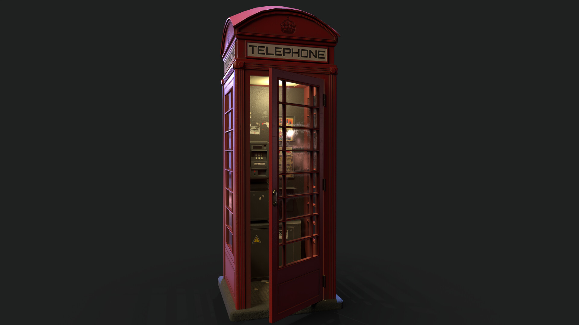 ArtStation - Telephone Box
