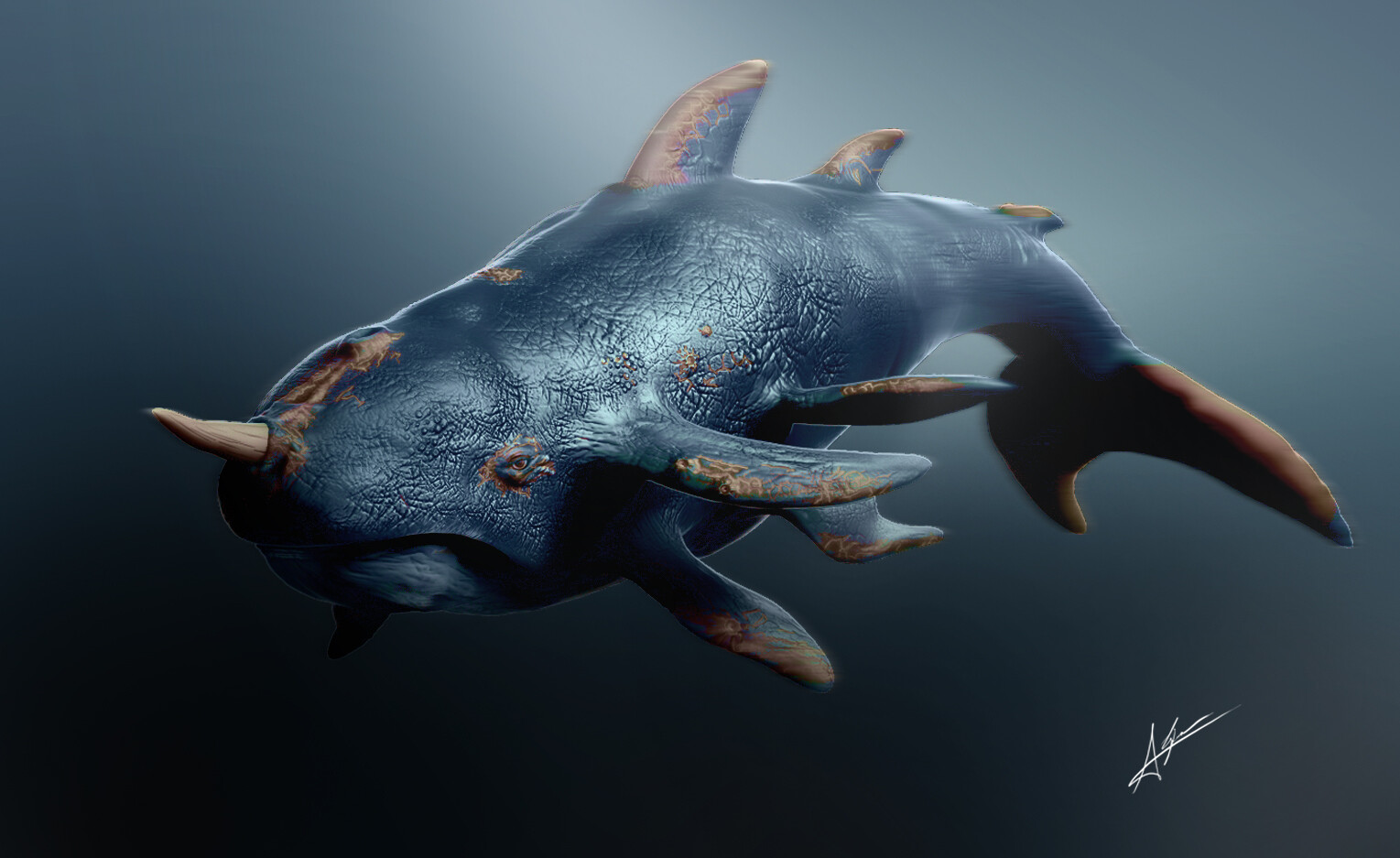 ArtStation - Fantasy Whale