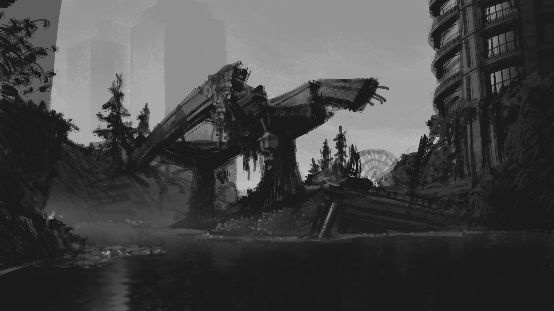 Dominik Figlhuber - TLOU PtII // Environment Studies