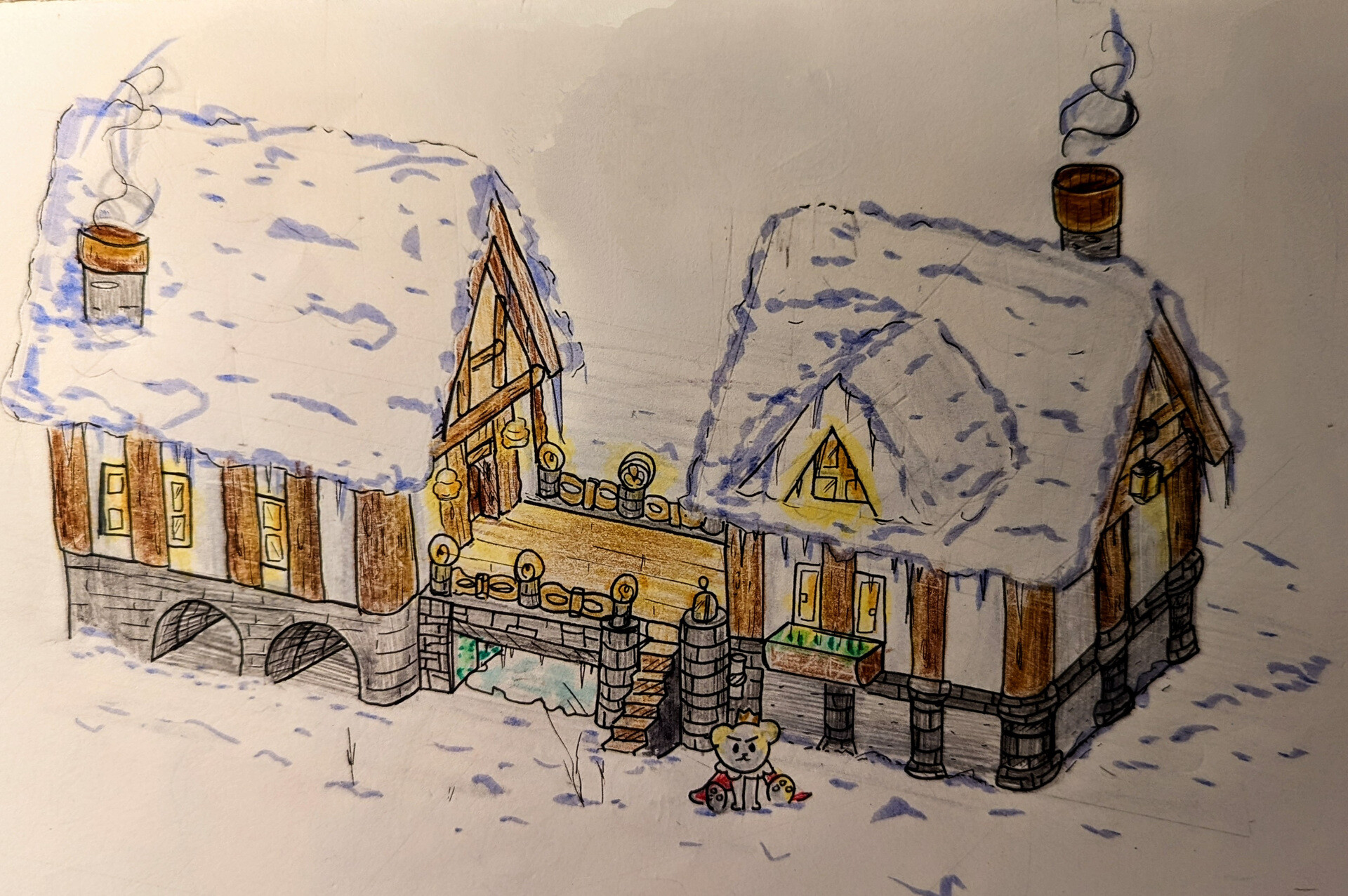 ArtStation - Traditional perpective exercices