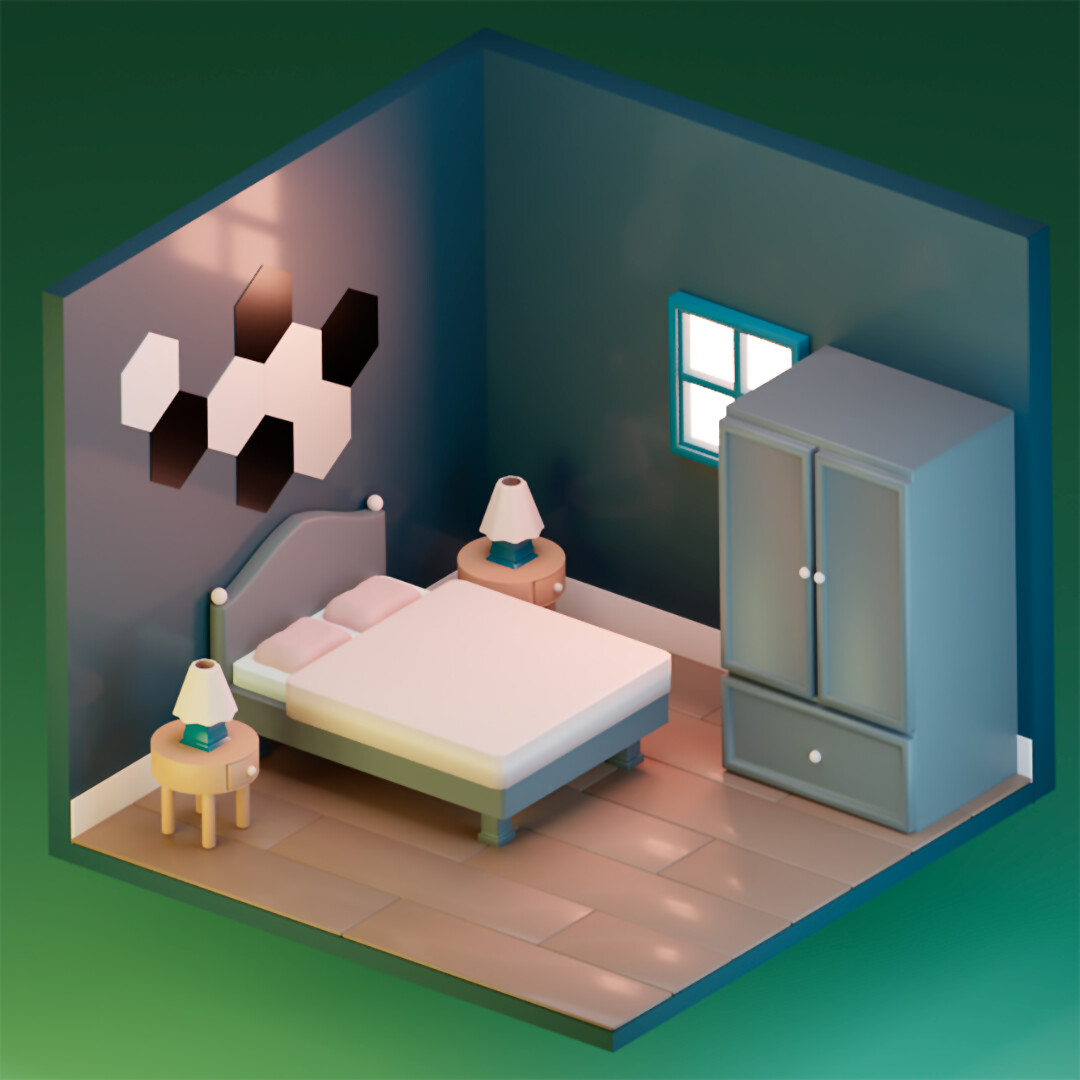 ArtStation - Light and color dyorama analysis