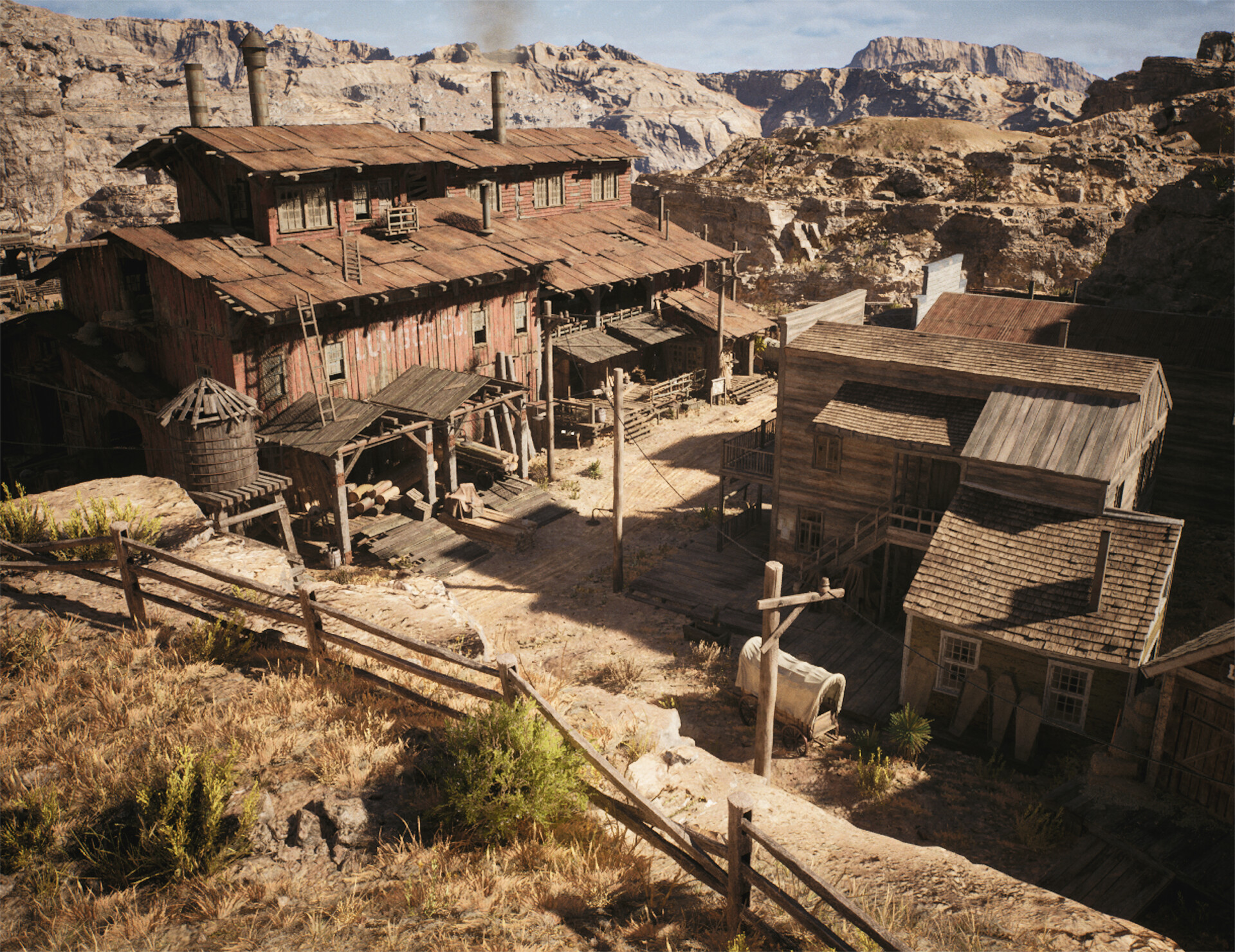 Dekogon Studios - Northwoods Old Western Town - Unreal Learning