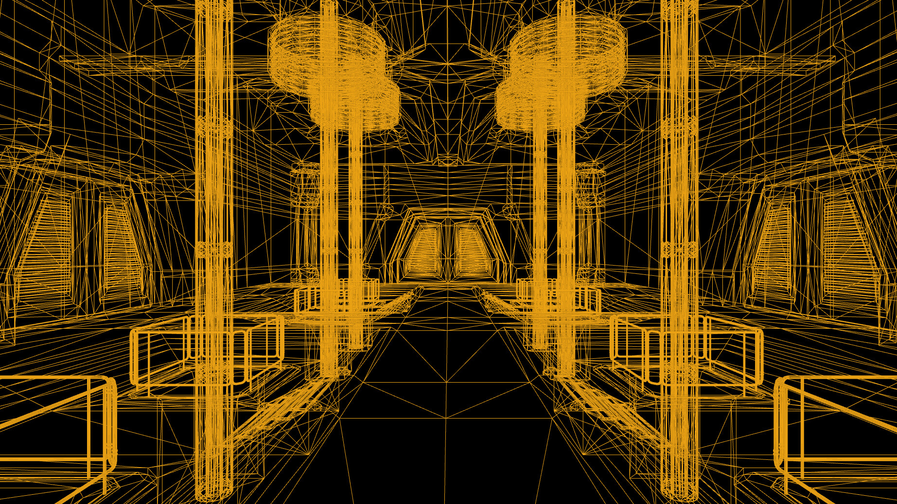 Otso Jylhä - UE5 One Material Scifi Interior