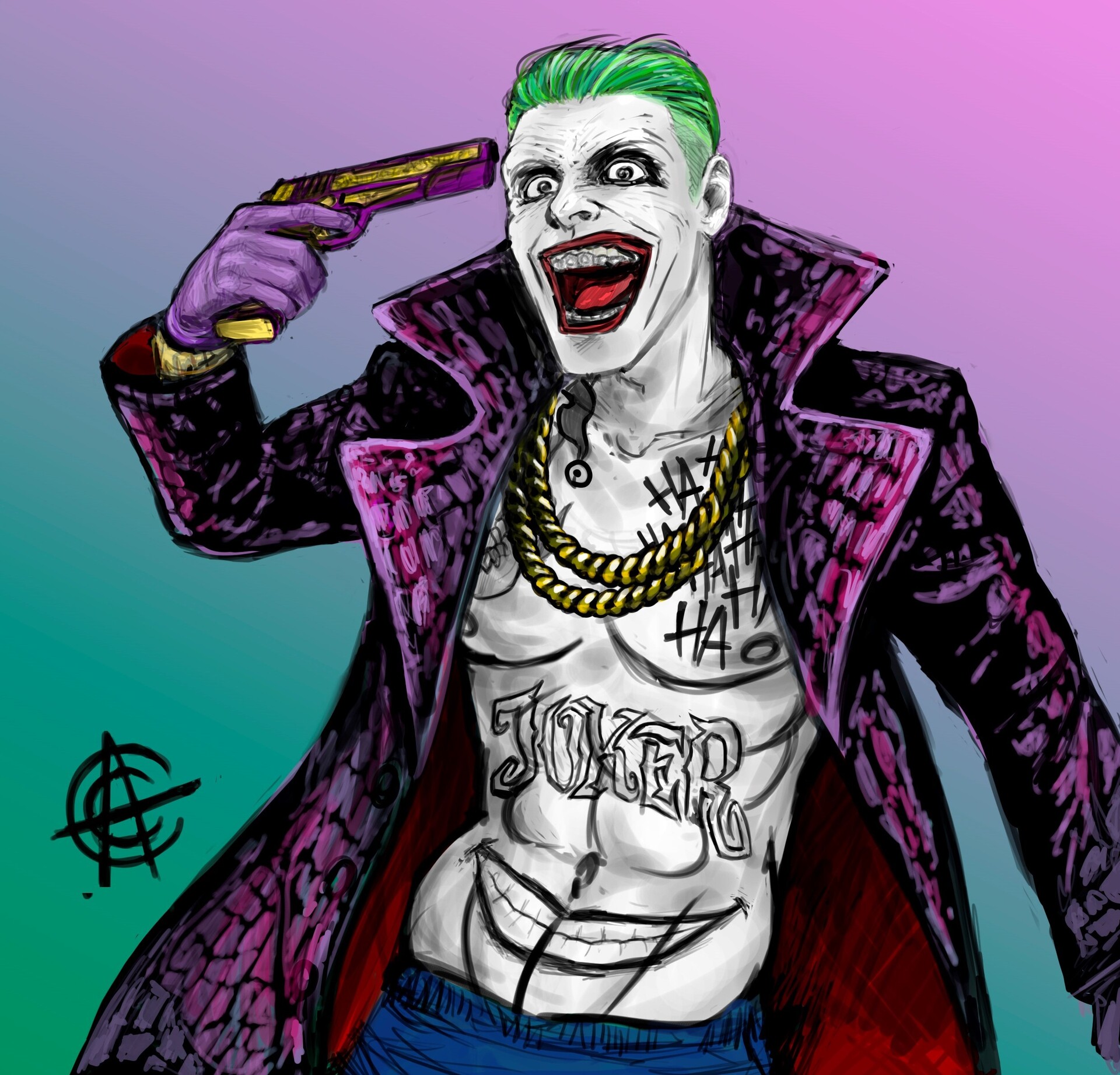 ArtStation - Joker fan art