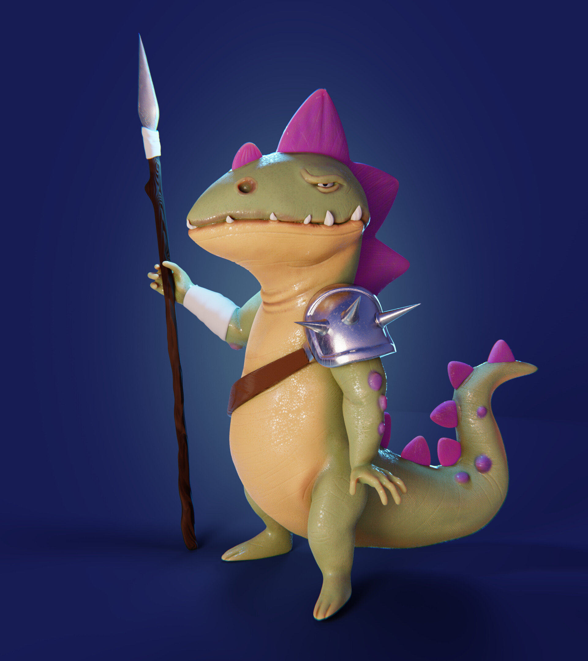 ArtStation - Grumpy Lizard