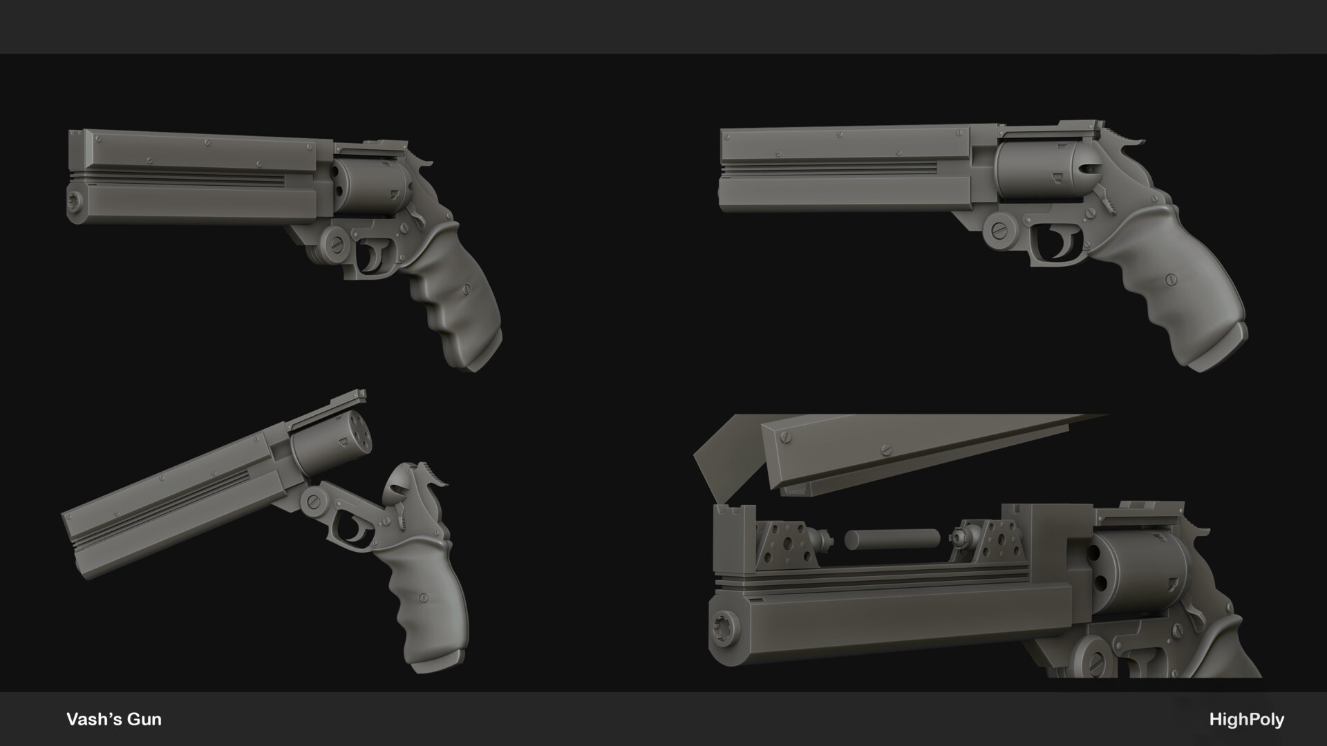 ArtStation - Vash's Gun