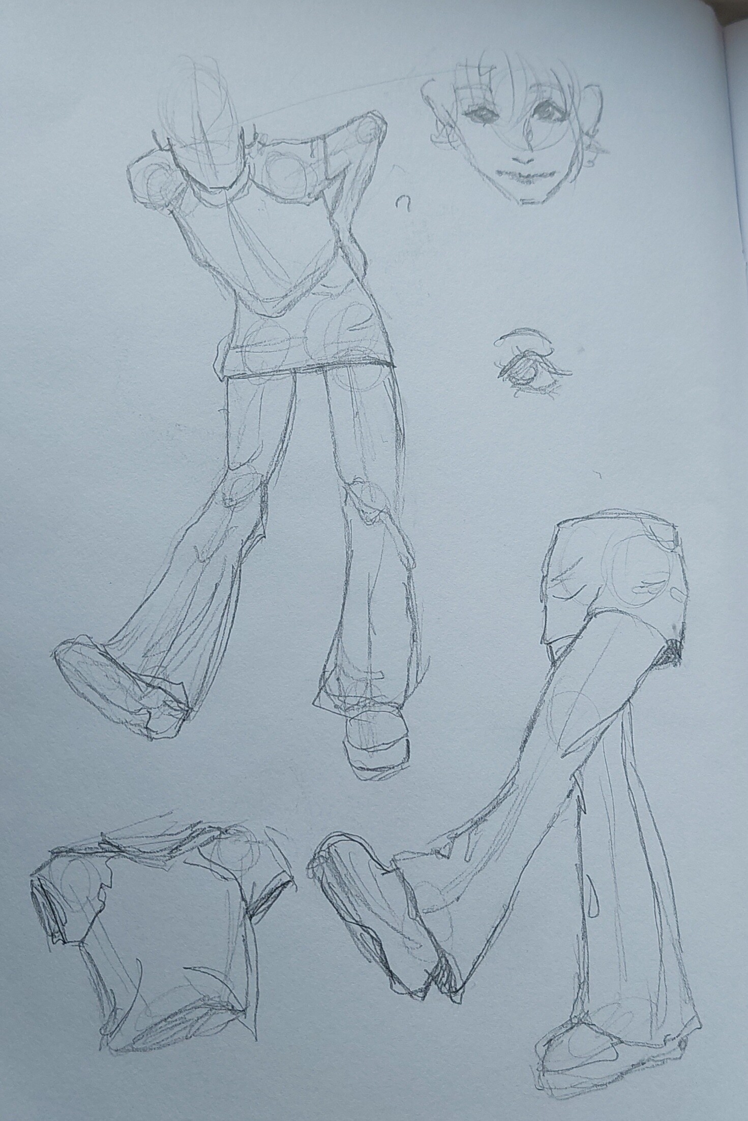 ArtStation - Sketchbook anatomy practice