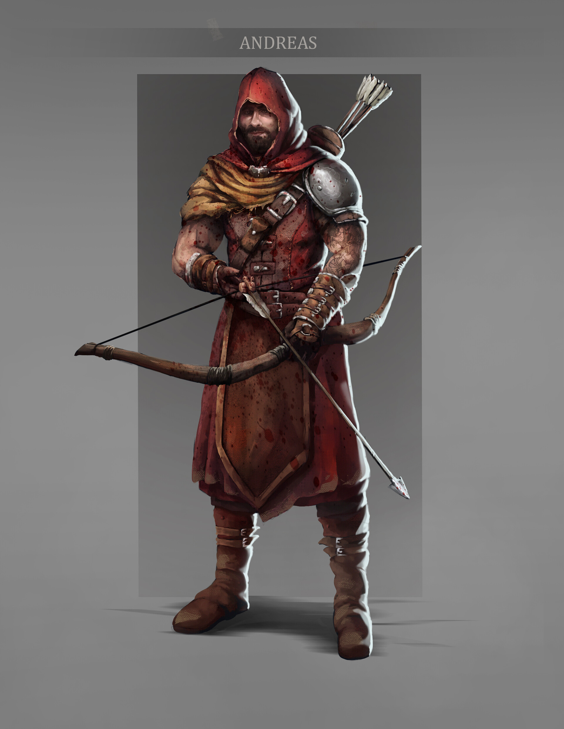 ArtStation - Character Concept - Andreas