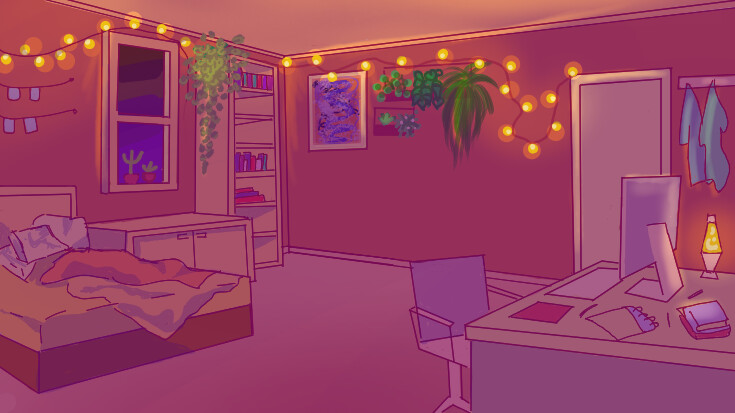 ArtStation - yellow room