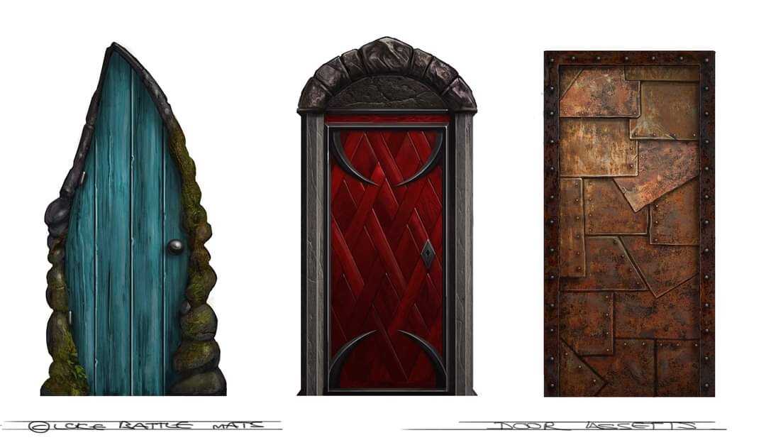 ArtStation - Concept Door Assets
