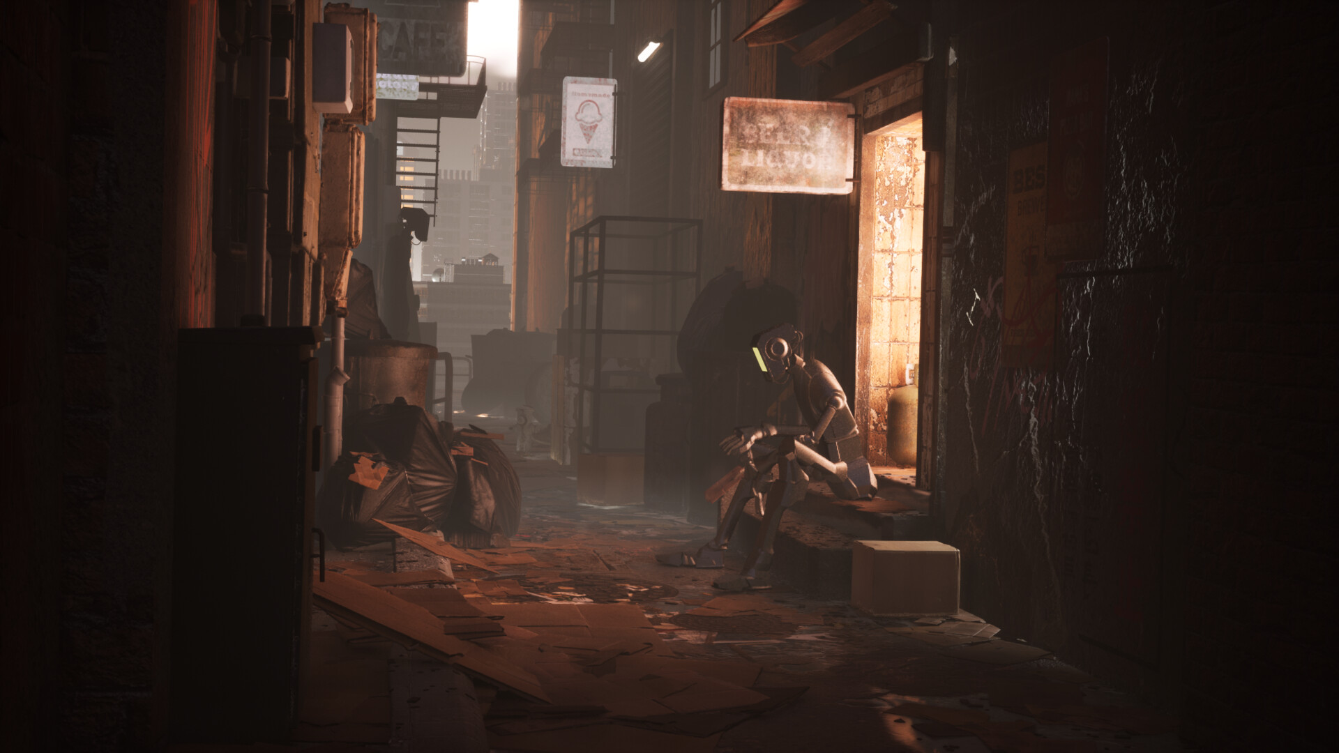 ArtStation - Urban Alleyway Demo