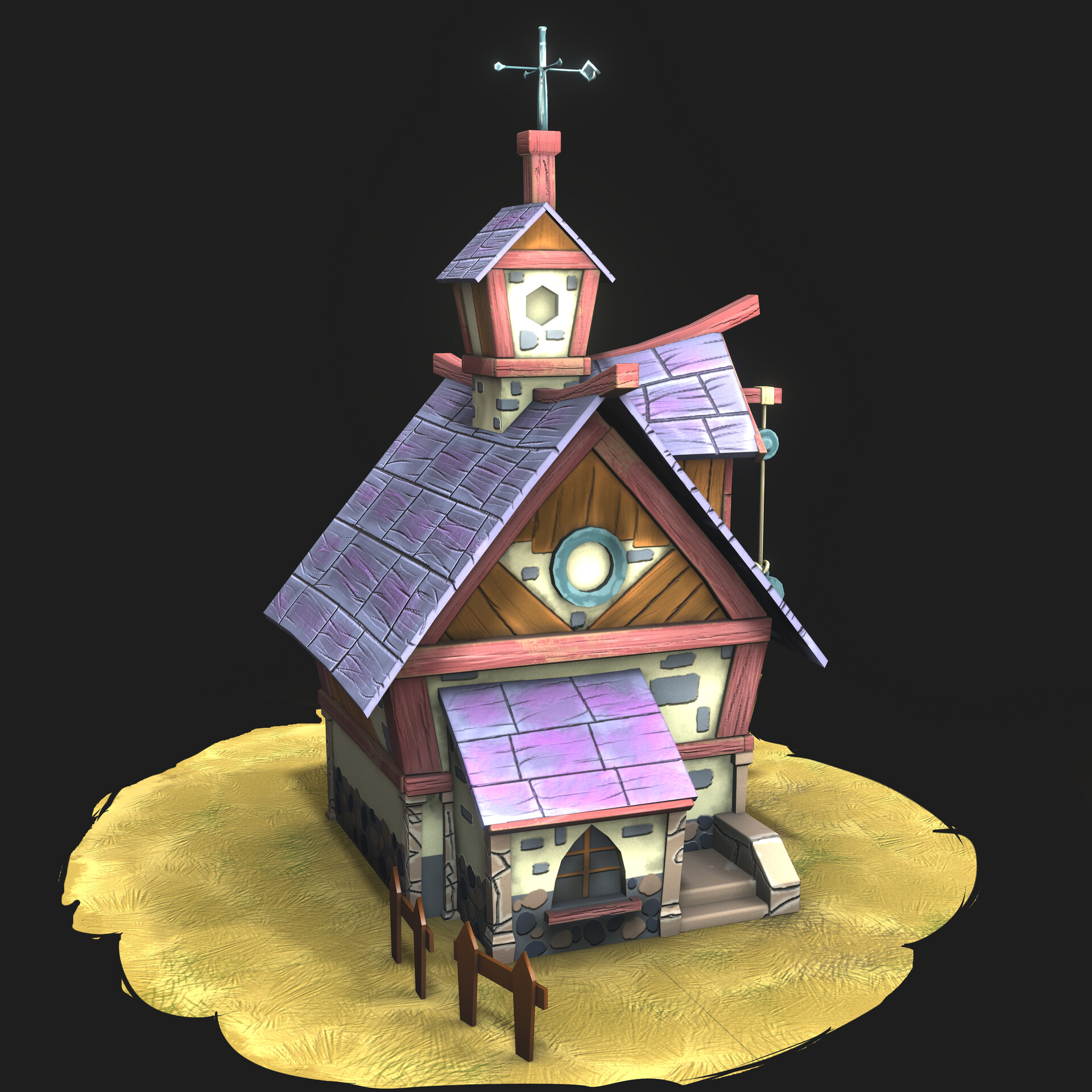 ArtStation - Stylized House