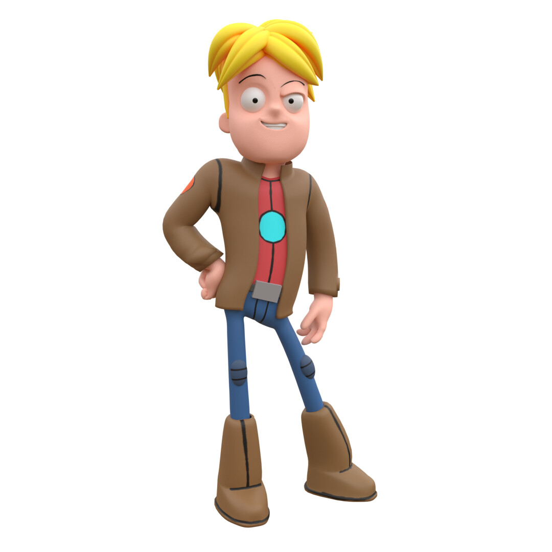 ArtStation - 3D Character - Gary Goodspeed (Final Space)