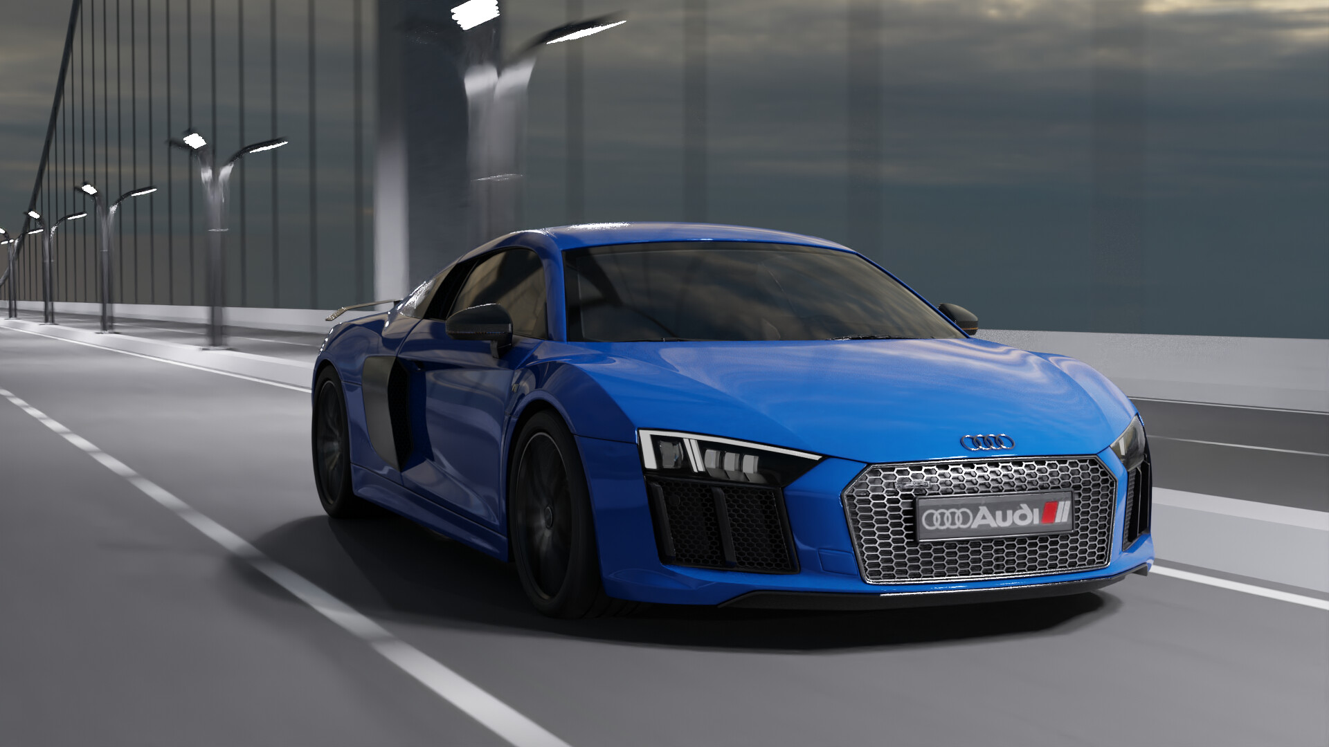 ArtStation - Audi R8 - Cinematic Render