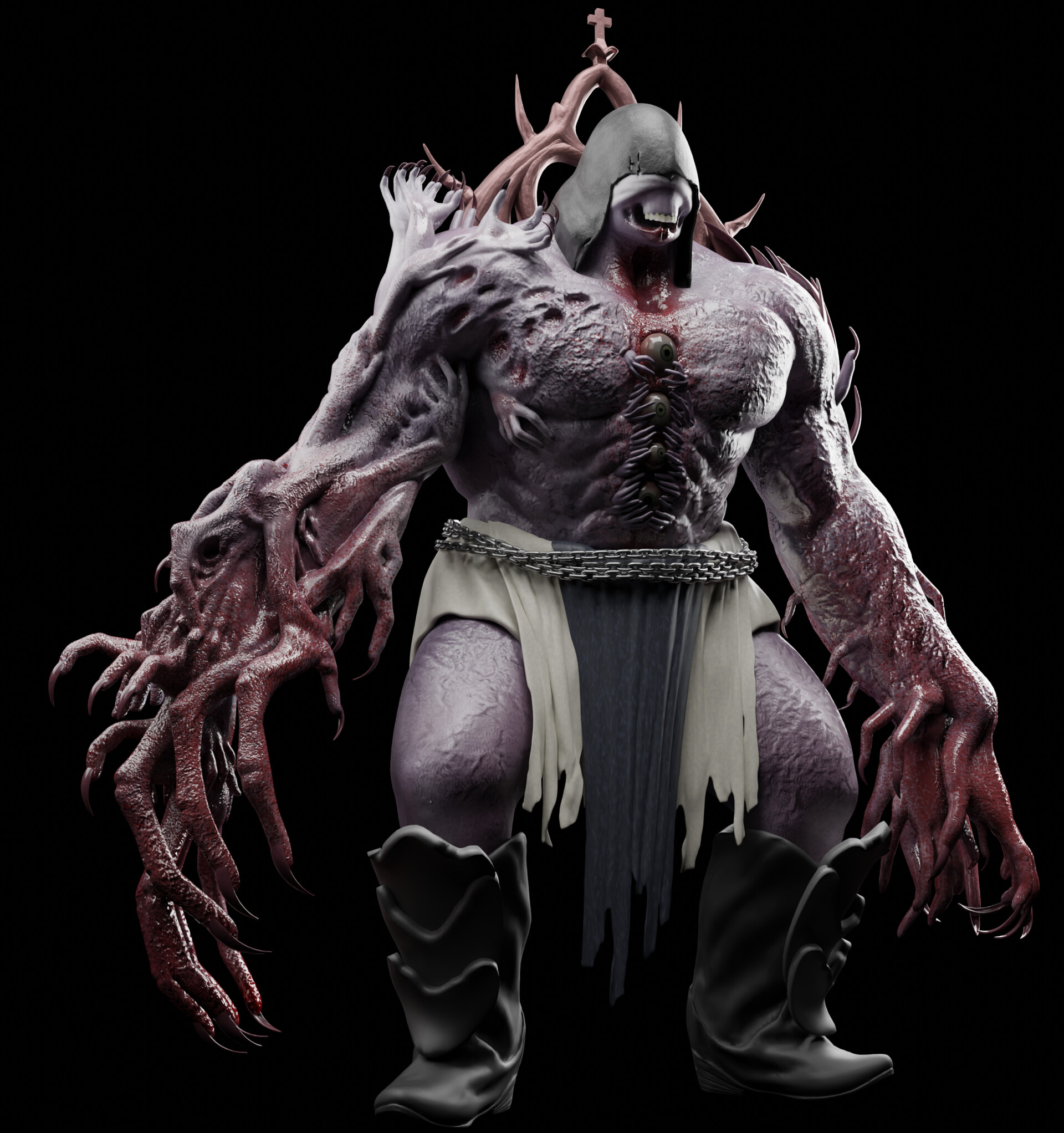 ArtStation - Collusion WIP (Drawing by Yawei Cao