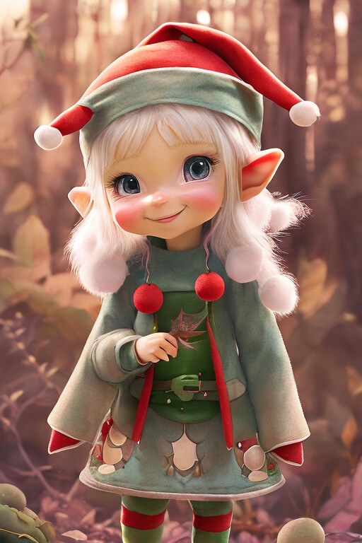 ArtStation - Giggling elf
