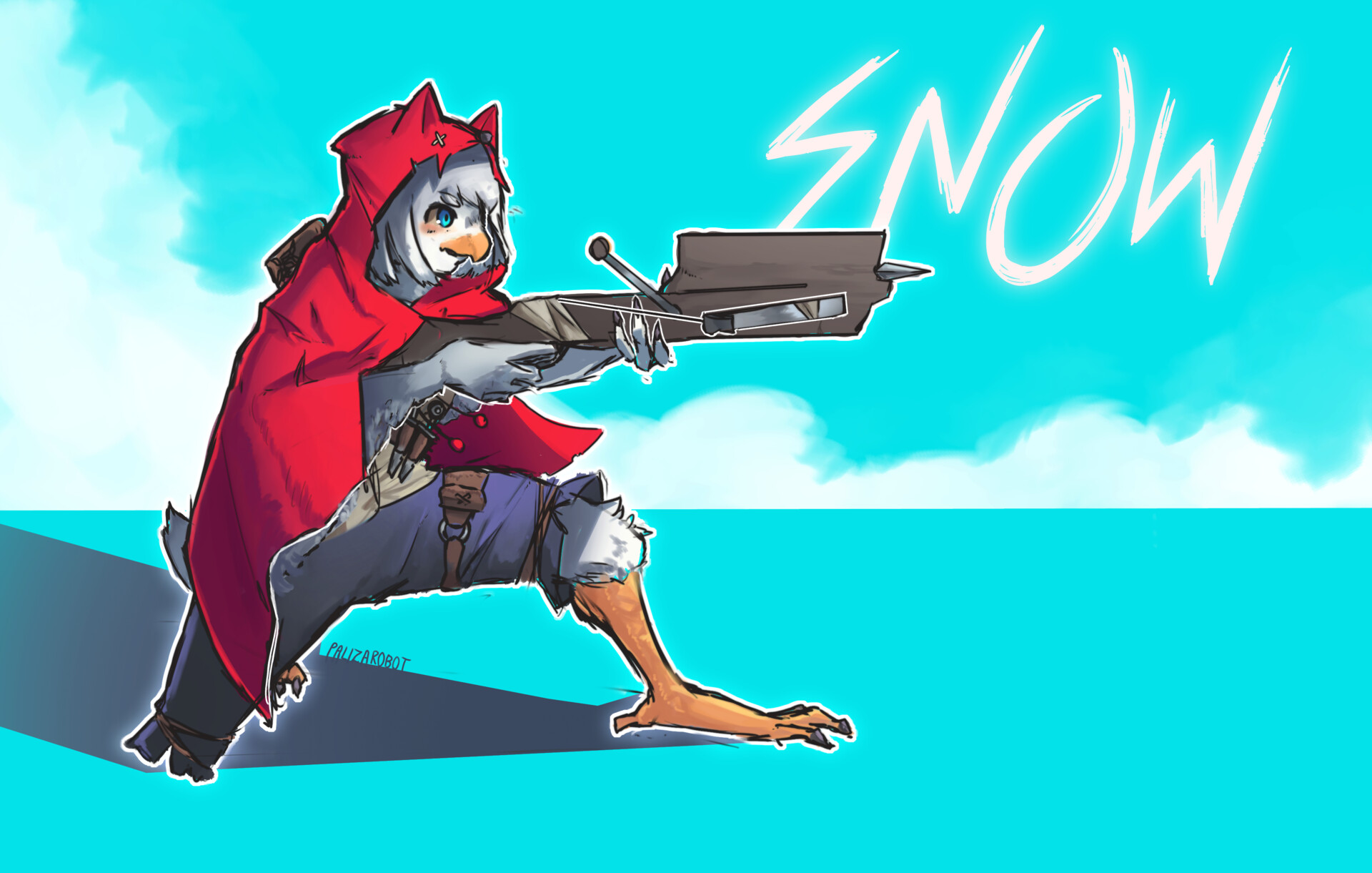 ArtStation - Snow, the crossbow expert.