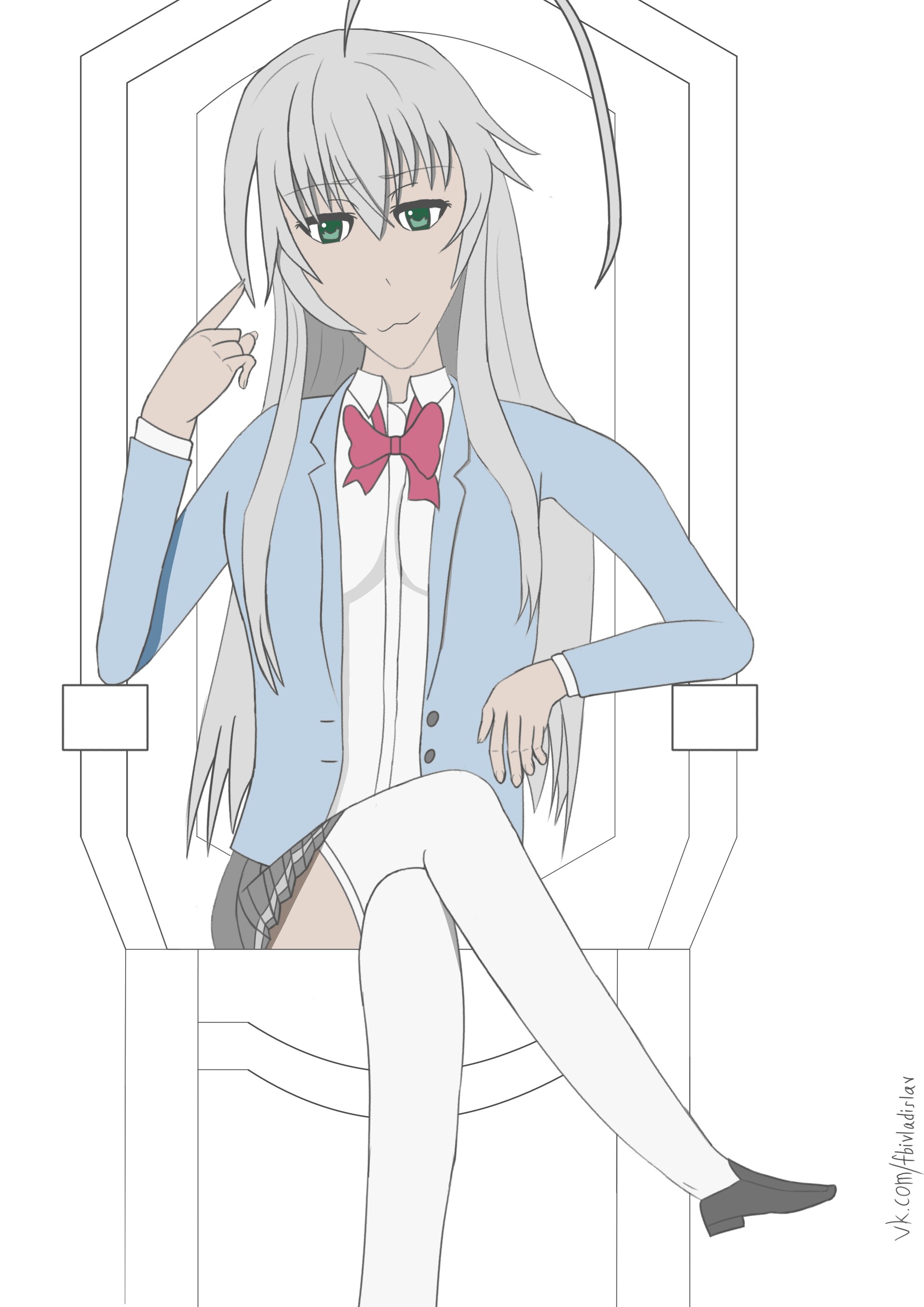 ArtStation - Nyaruko-san | Haiyore! Nyaruko-san