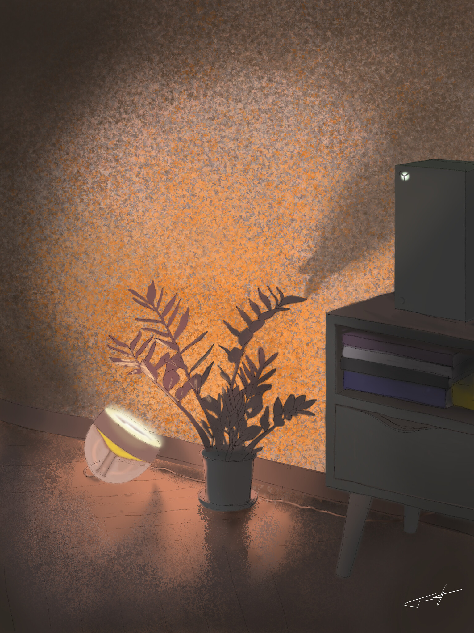 ArtStation - Night scene