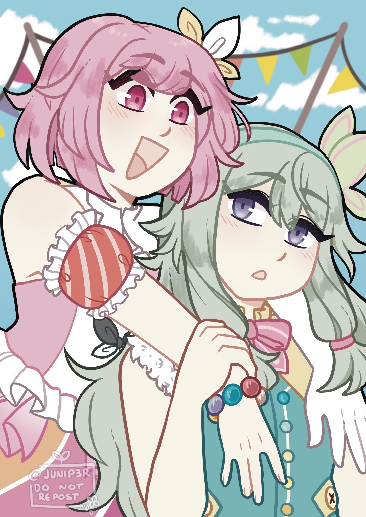 ArtStation - WONDERLANDS X SHOWTIME: Emu & Nene