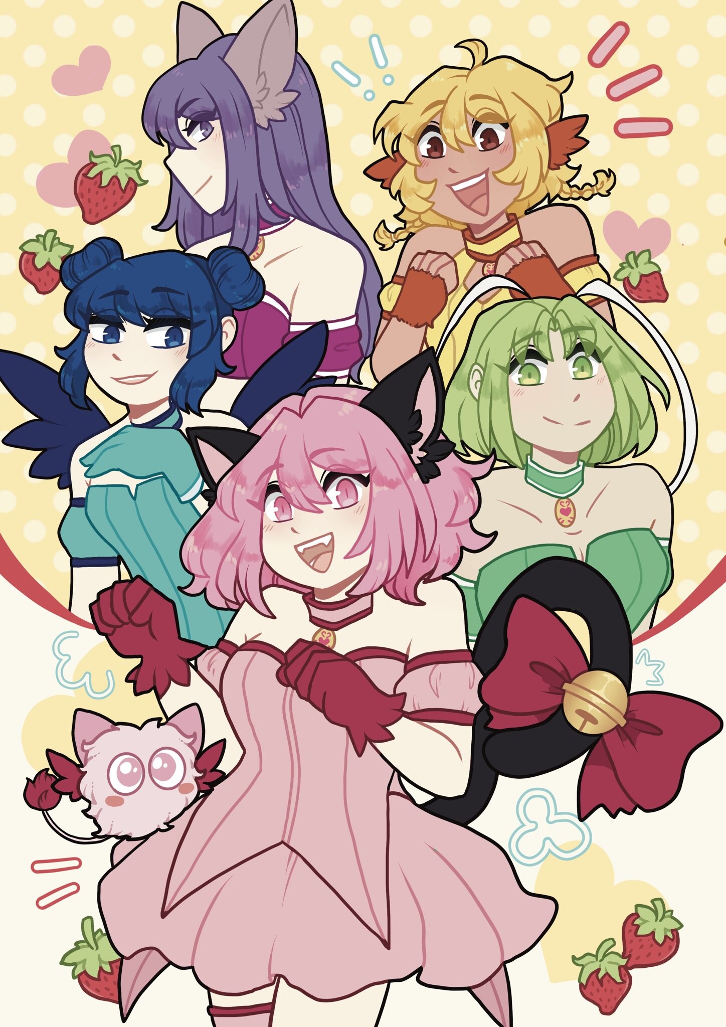 ArtStation - TMM: Mew Mew Style Mew Mew Grace