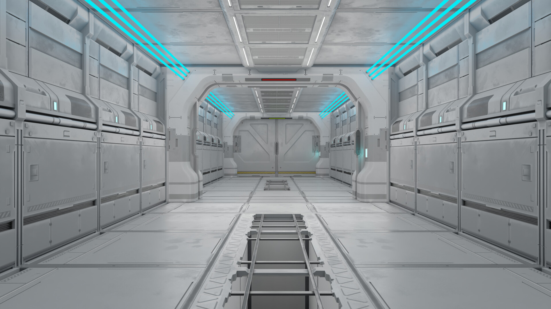 ArtStation - Sci-Fi Corridor
