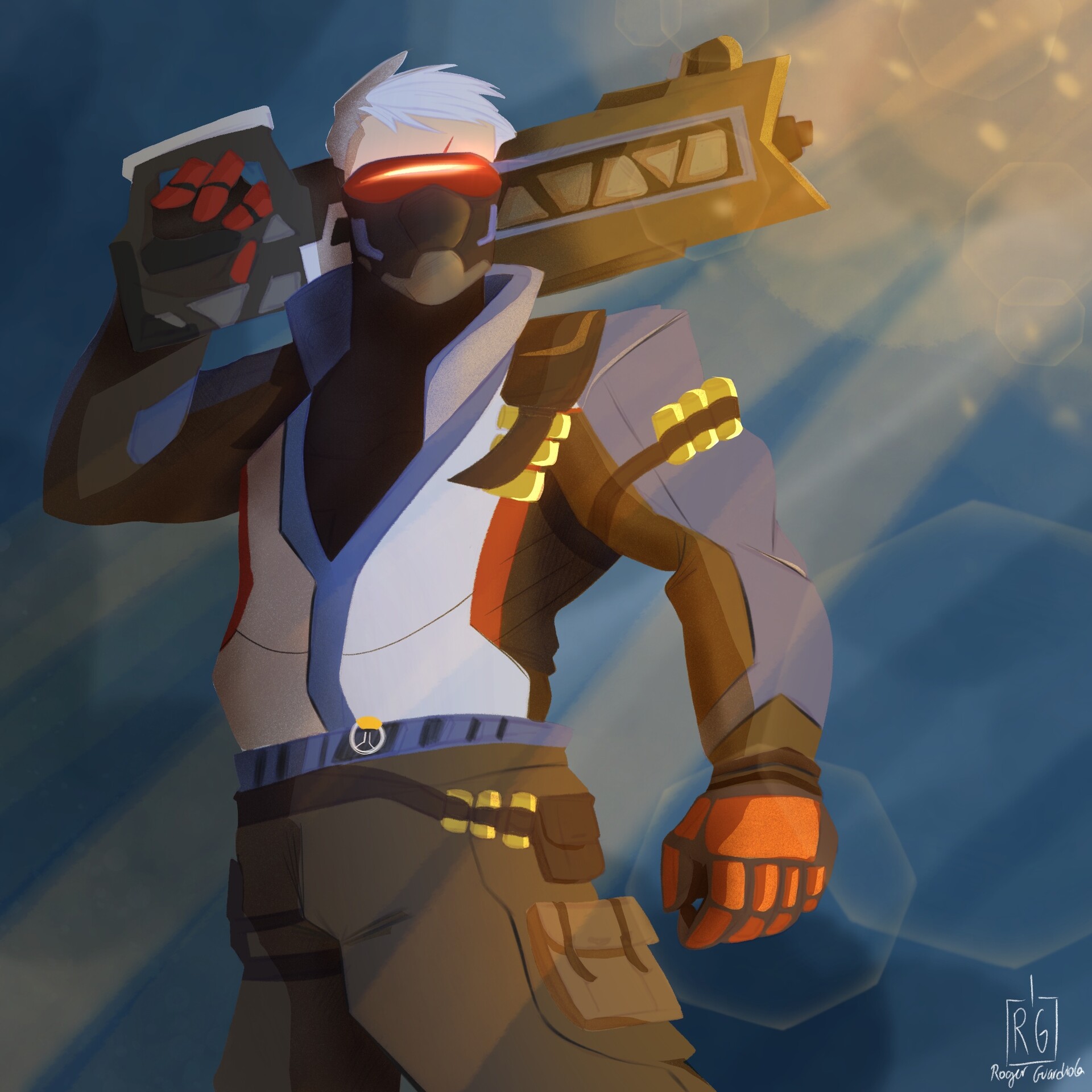 ArtStation - Soldier 76 - Overwatch