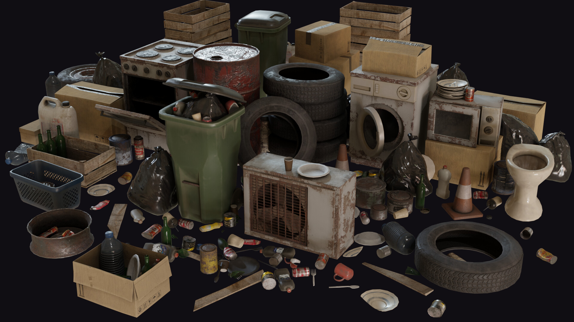 ArtStation - Trash and Junk