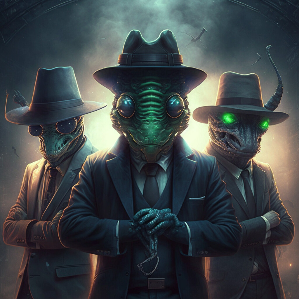 ArtStation - Alien gang